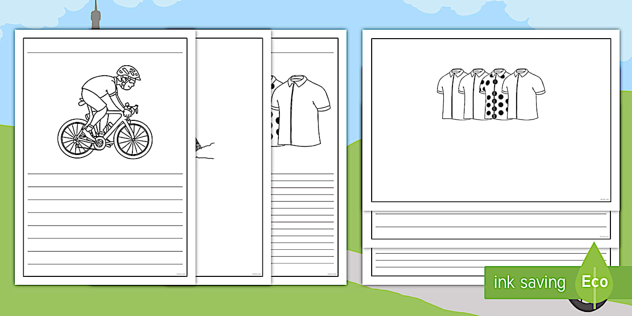 Tour de France Writing Frames (Hecho por educadores)