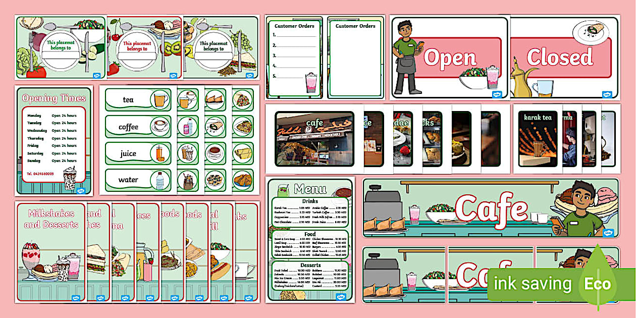 UAE Cafe Role Play Pack