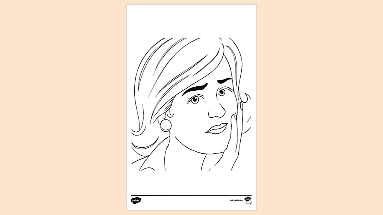 Pop Art Colouring Sheet | Twinkl Resources (teacher made)