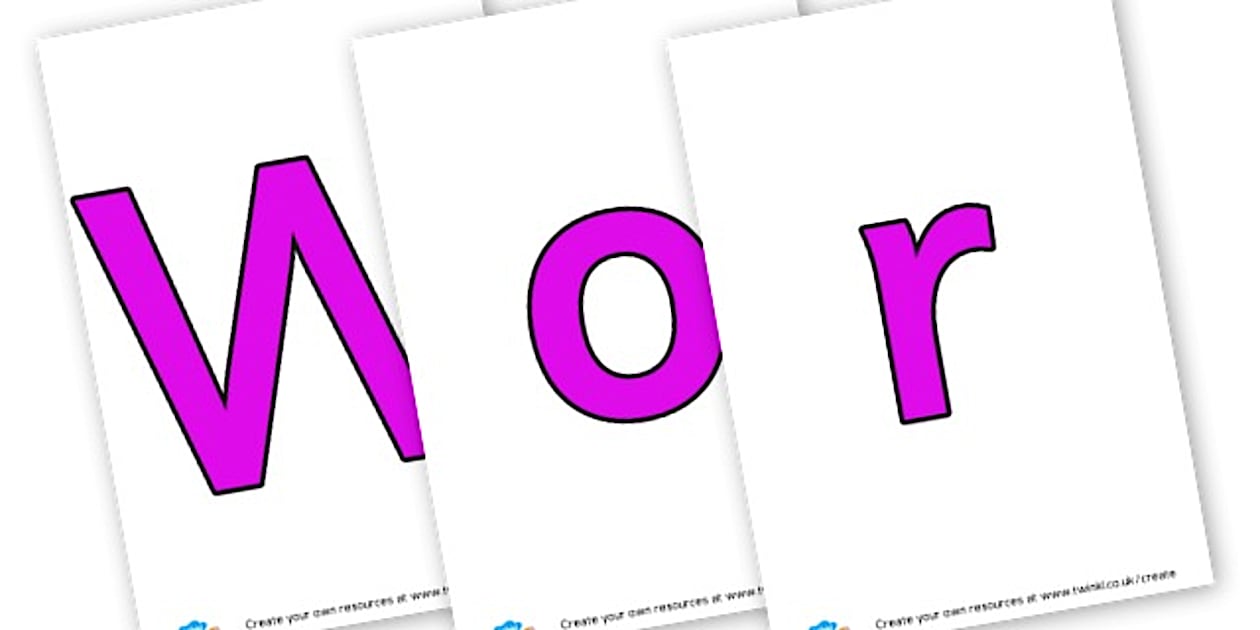 Worry box - display lettering (teacher made) - Twinkl