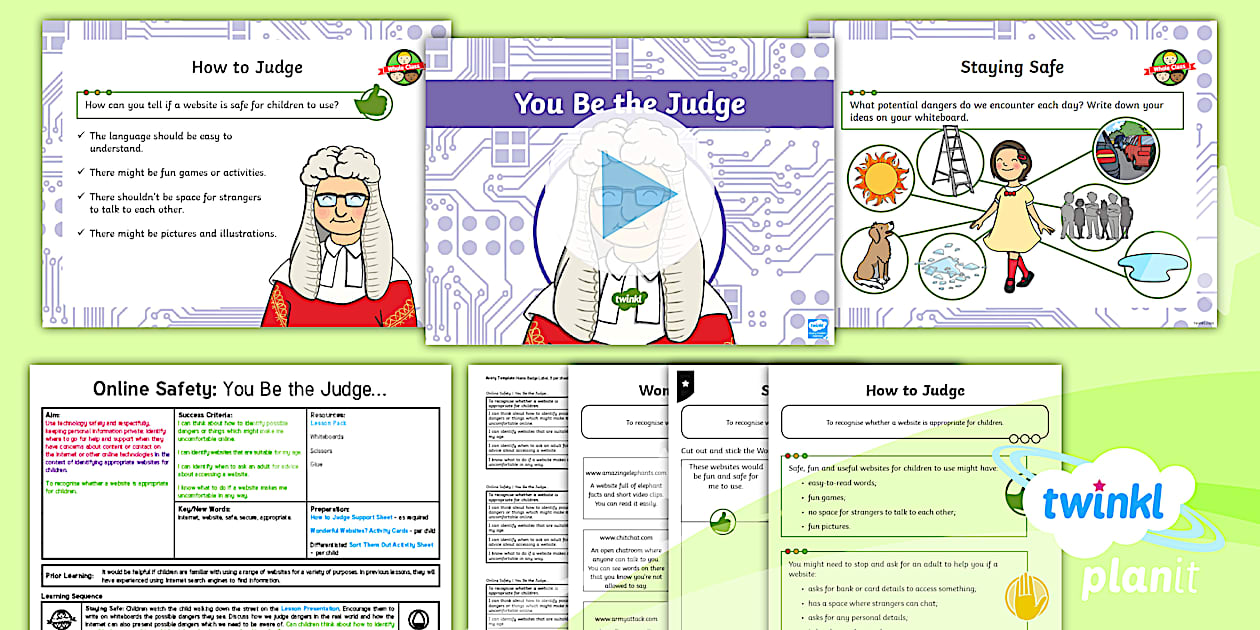 You Be the Judge Activity & Lesson Pack | Year 3 Computing