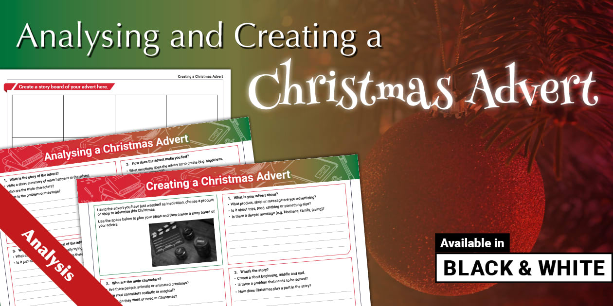 Analysing and Creating a Christmas Advert