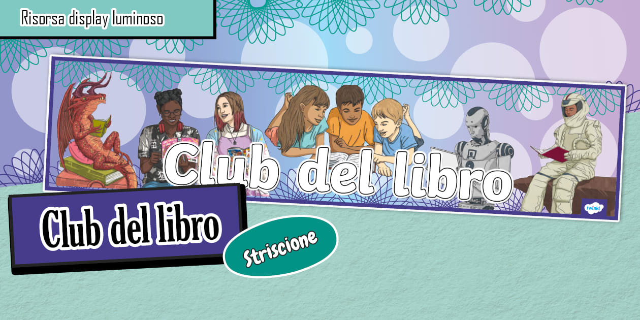 Striscione: Club del libro