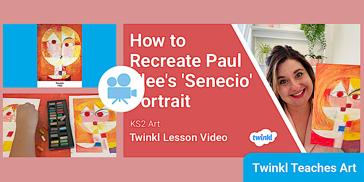 KS2 (Ages 7-11) Art: How to Recreate Paul Klee's 'Senecio'