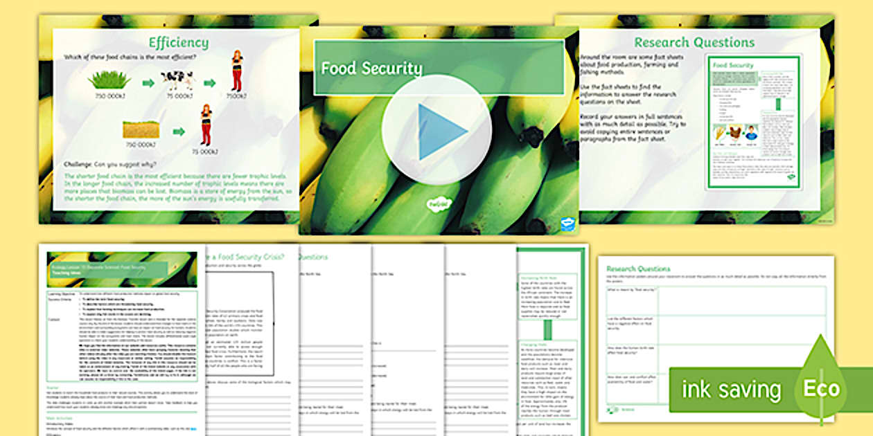 AQA GCSE Ecology: Food Security (Biology Only) | Beyond