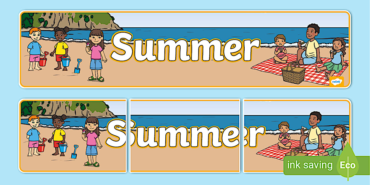 Scottish Summer Banner | Twinkl Resources - Twinkl