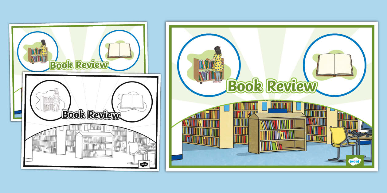 Book Review Display Poster (teacher made) - Twinkl