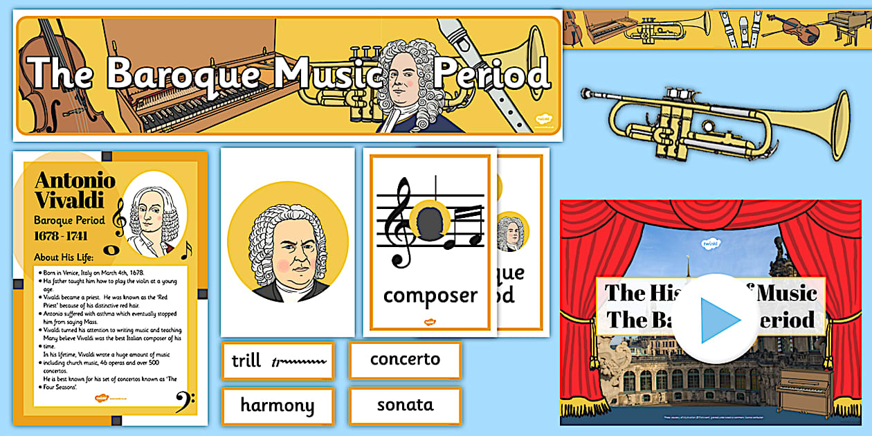 The History of Baroque Music Resource Pack (teacher made)