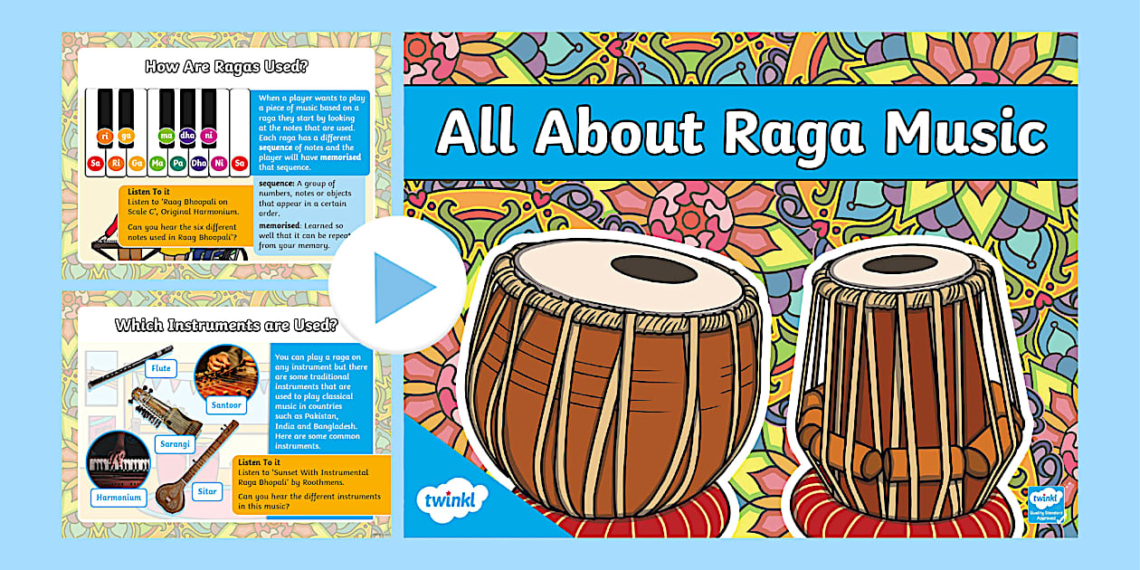 👉 KS1 All About Raga Music Information PPT (teacher made)