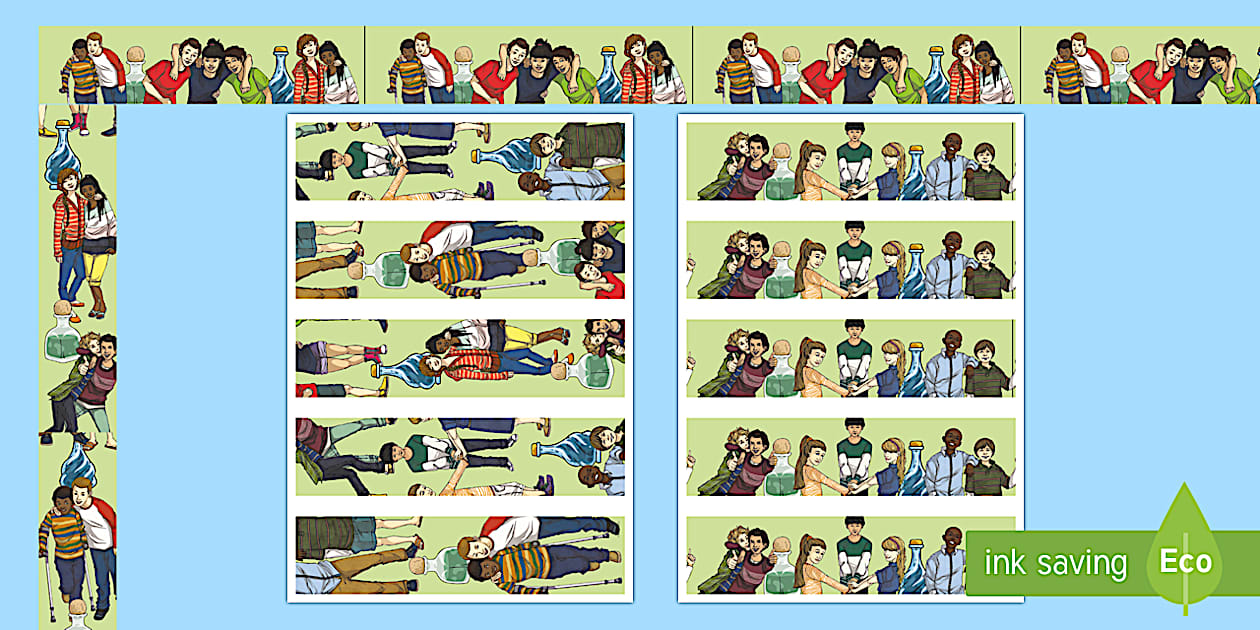 Friendship Potion KS2 Display Borders - Twinkl