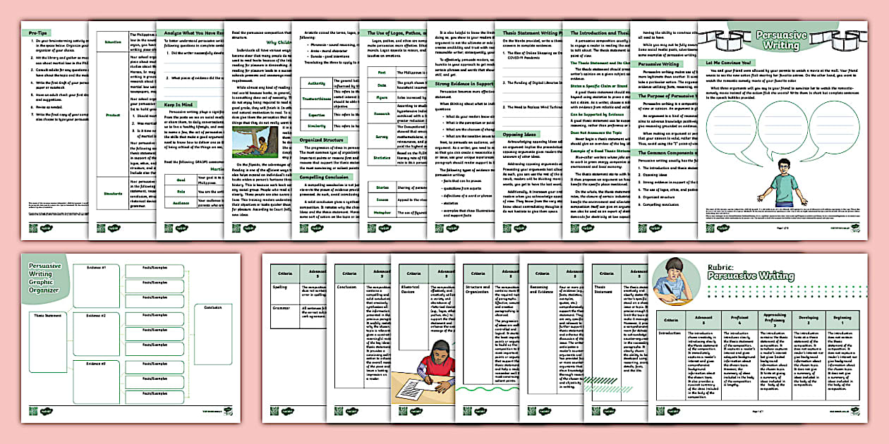 Persuasive Writing Resource Pack | Grade 6 | Twinkl