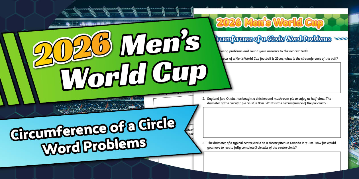 2026 Men’s World Cup Math Activity