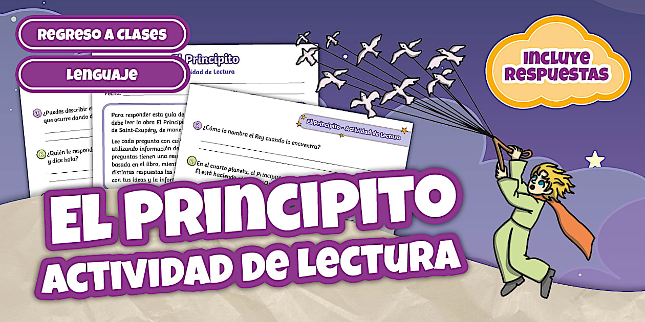 Guía de Trabajo | El Principito | Lenguaje y Comunicación