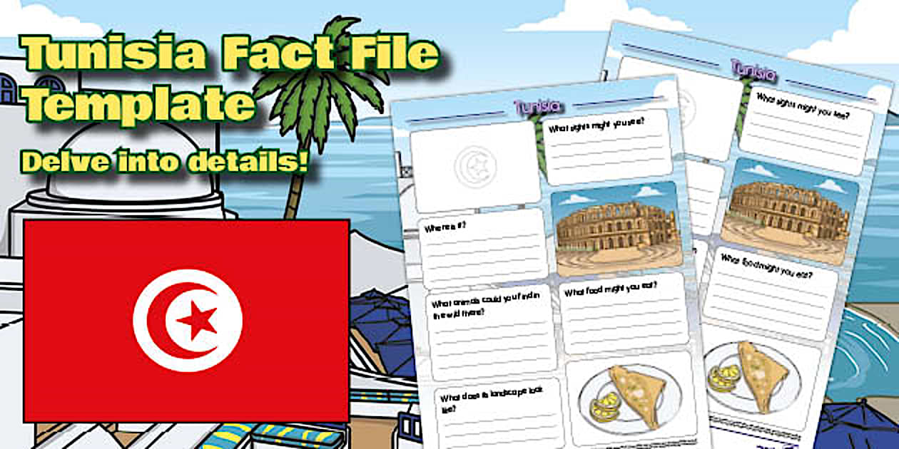 Tunisia Fact File Template