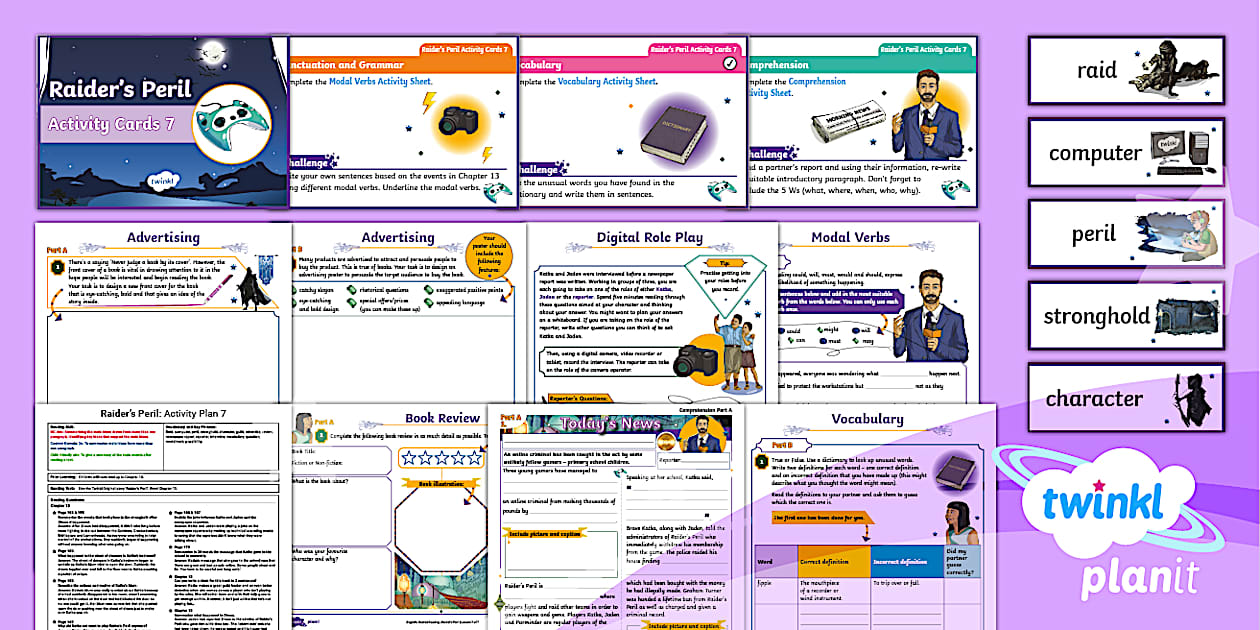 Raider's Peril Guided Reading 7 Y5