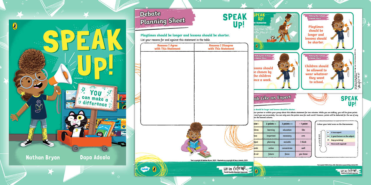 FREE! - Speak Up!: Debate Pack (teacher made) - Twinkl