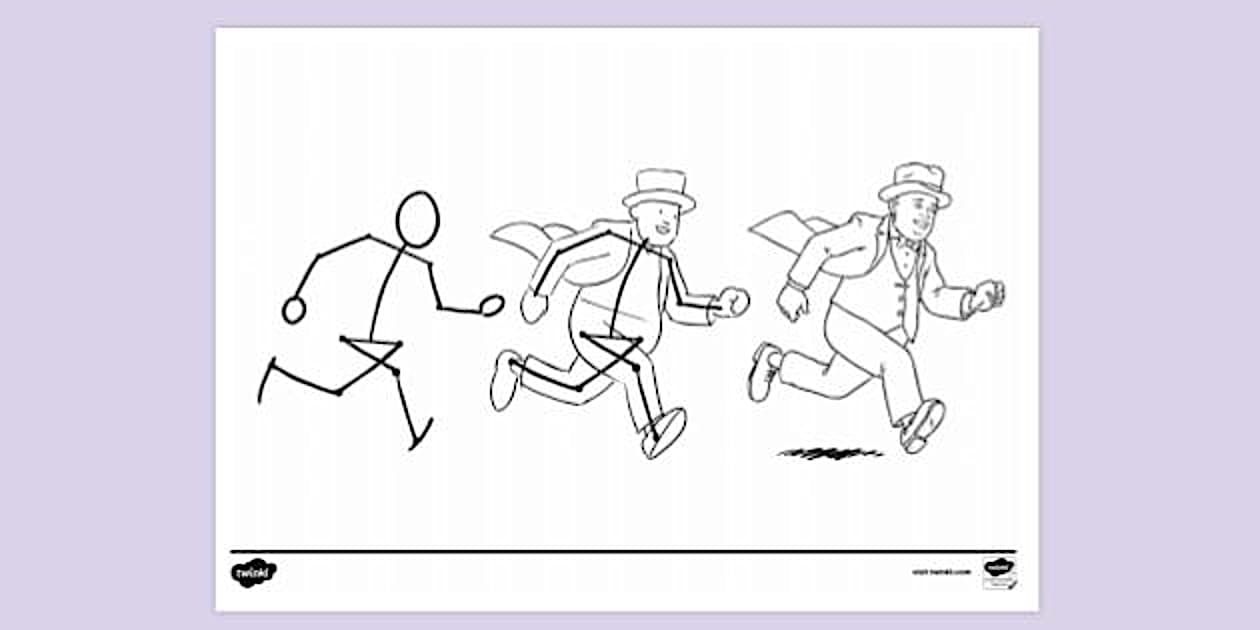 Animation Colouring Sheet (teacher made) - Twinkl