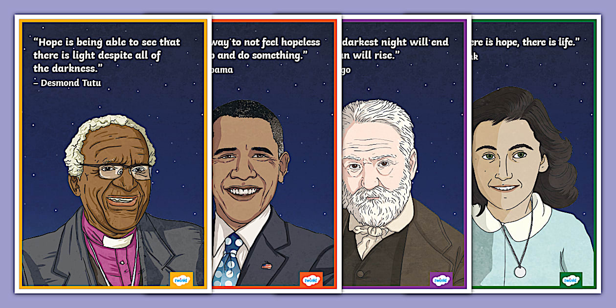 Quotes about Hope Poster Pack