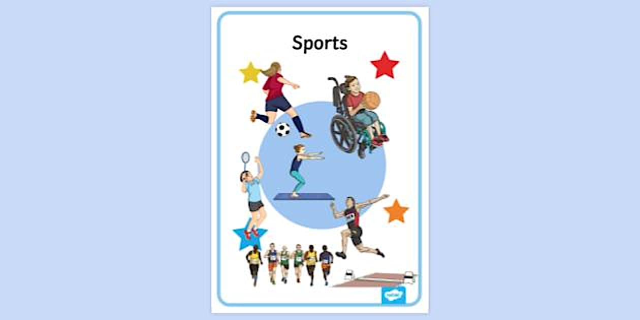 Sports Poster | Display Poster | Primary Resources | Twinkl