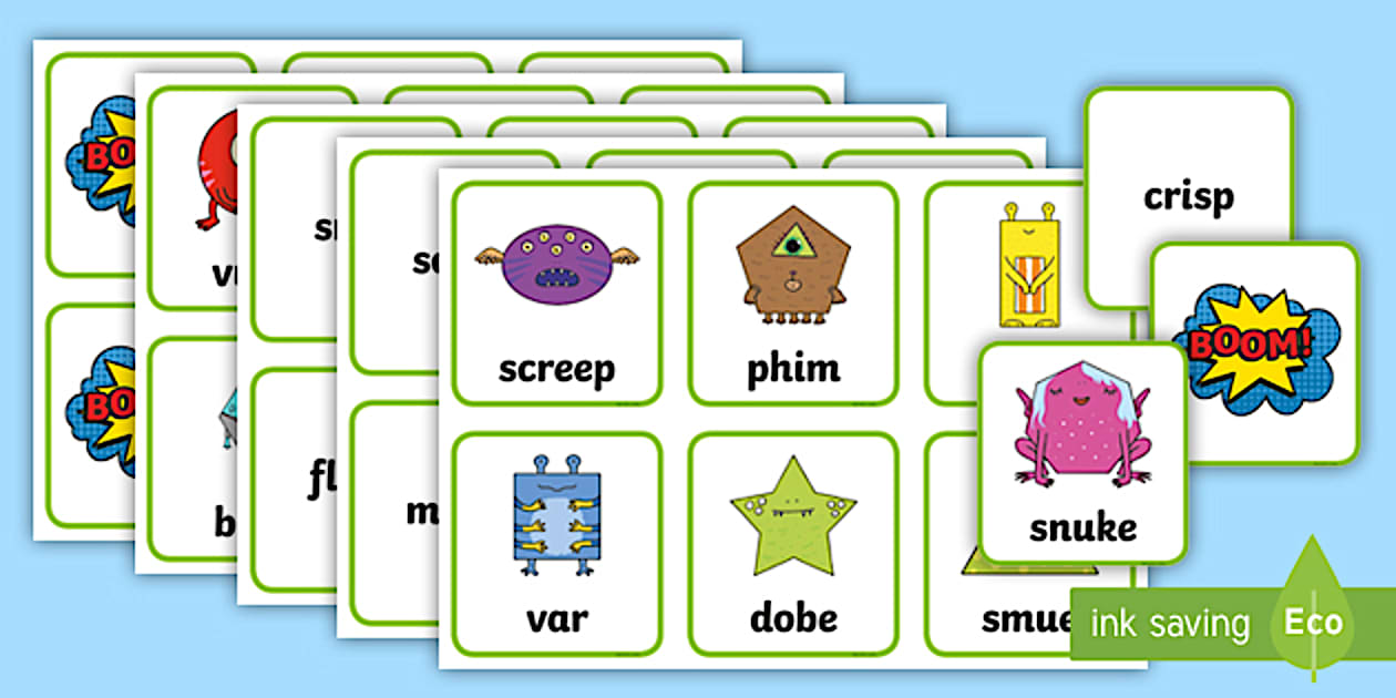 KS1 Phonics Boom Card Game 3 (Teacher-Made) - Twinkl