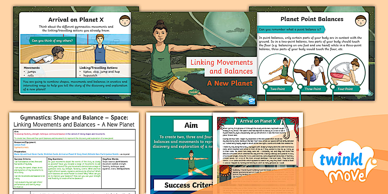 Year 5 Gymnastics: Shape and Balance - Linking Movements
