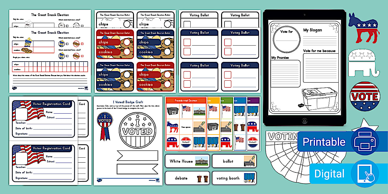 Election Day Activities for K-2nd Grade | Twinkl USA