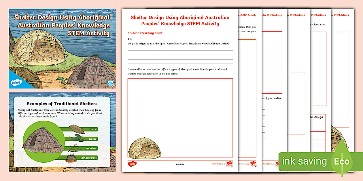 Aboriginal Shelter STEM Design Resource | Twinkl - Twinkl