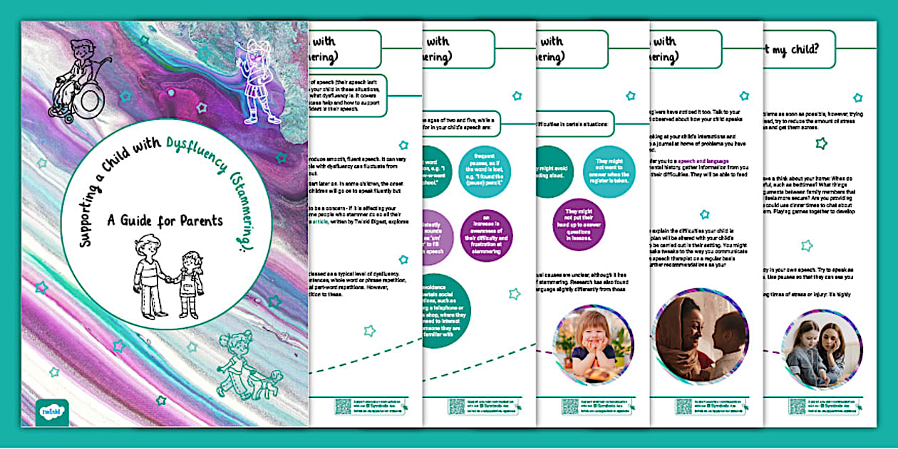 Supporting a Child with Dysfluency (Stammering) - A Guide for Parents
