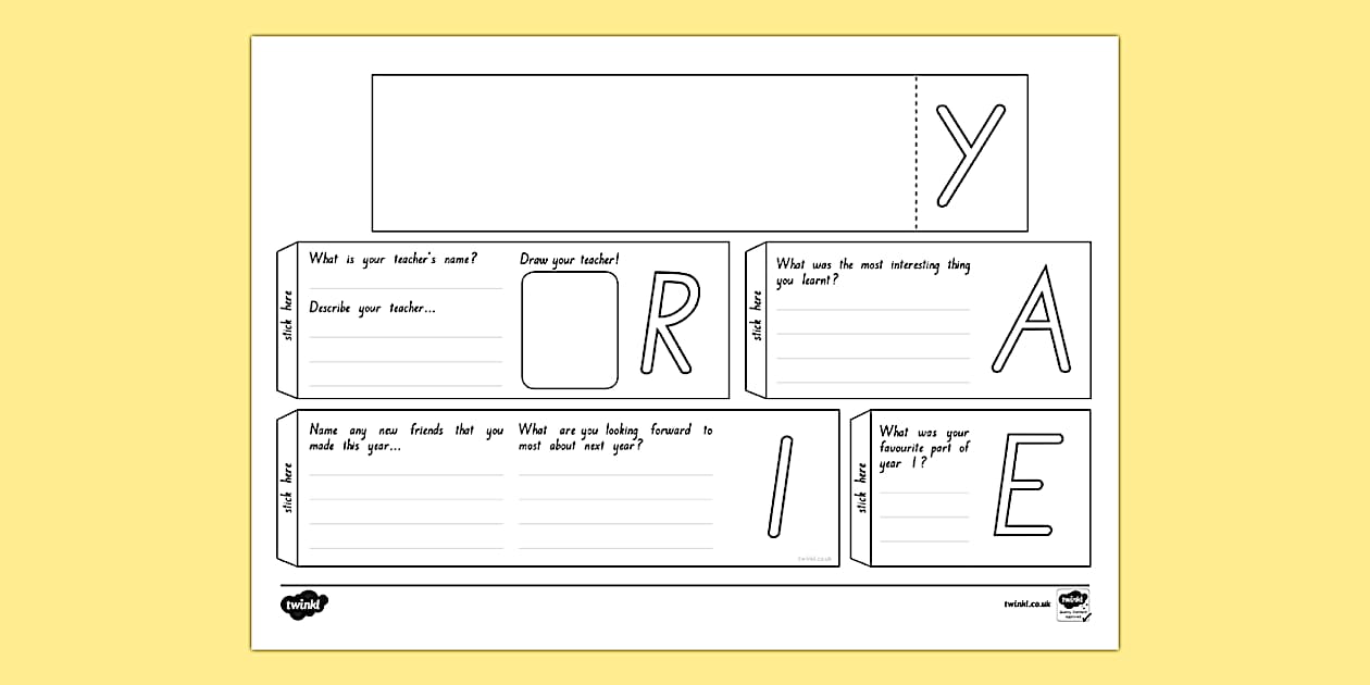 Year 1 Write Up Booklet (teacher made) - Twinkl