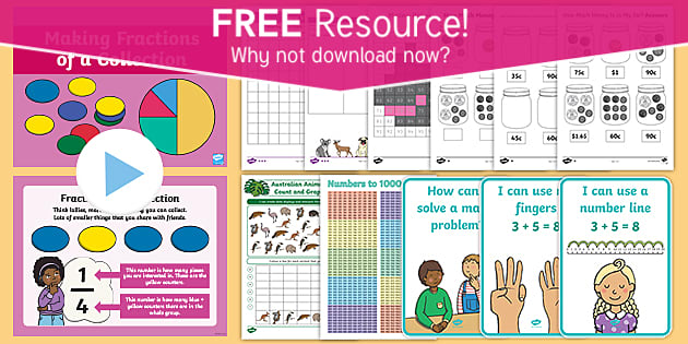 Foundation - Year 2 Maths Worksheets | Free Resource Pack