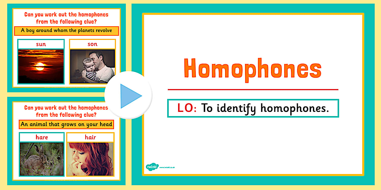 What is a Homophone (teacher made) - Twinkl