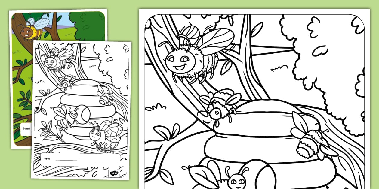 Bee Book Cover - Twinkl Classroom Bookcover