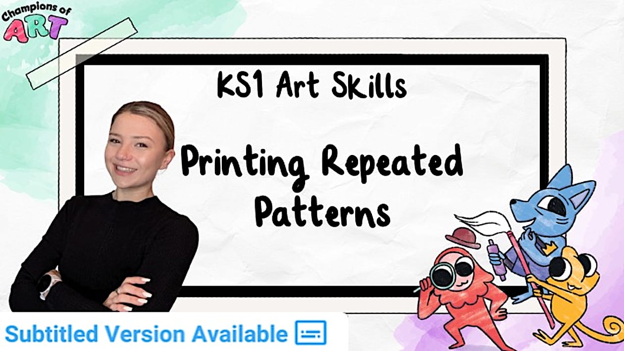 Printing Repeated Patterns Art Concept Video - Champions of Art: Into ...