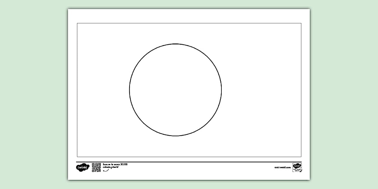 Bangladesh Flag Colouring - Geography (teacher made)