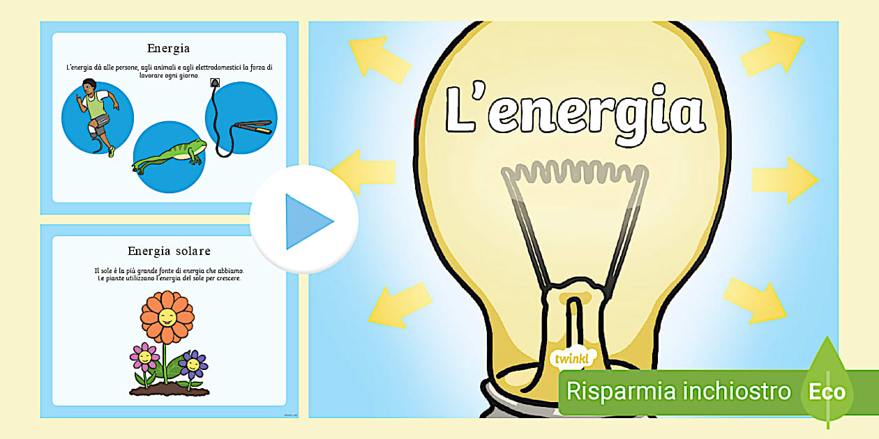 L'energia | PowerPoint (Hecho por educadores) - Twinkl