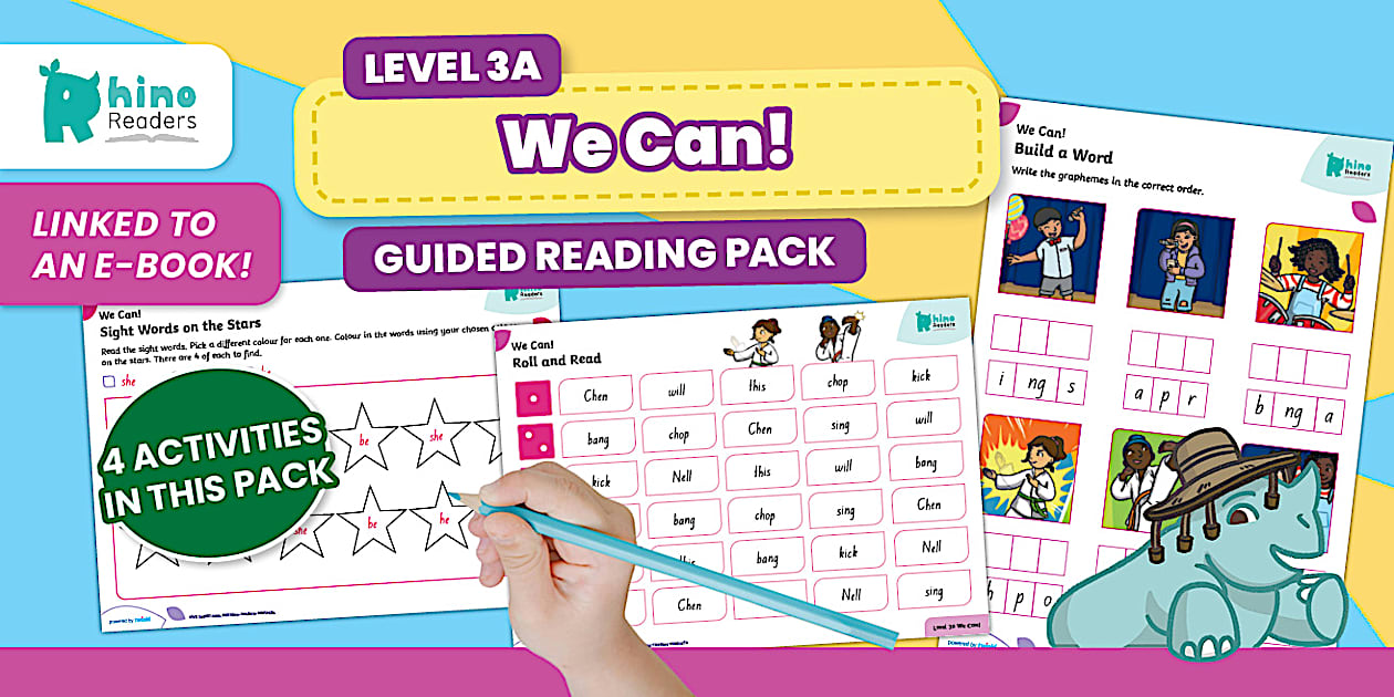 Level 3a We Can! Guided Reading Pack