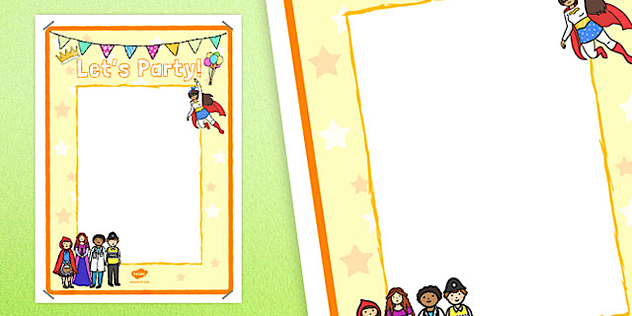 Light Party Poster Template (teacher made) - Twinkl