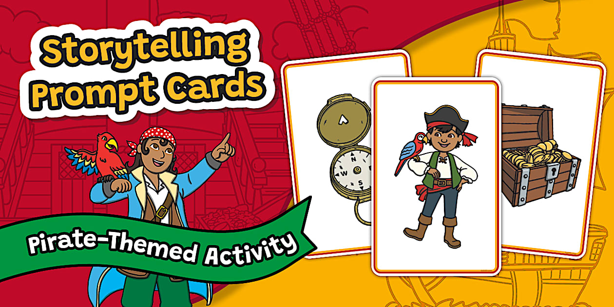 Pirate Storytelling Prompt Cards