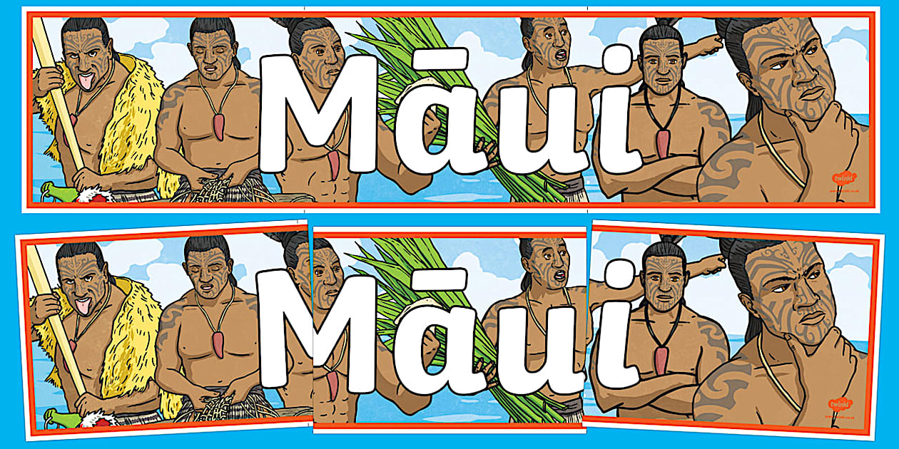 Māui Display Banner (teacher made) - Twinkl