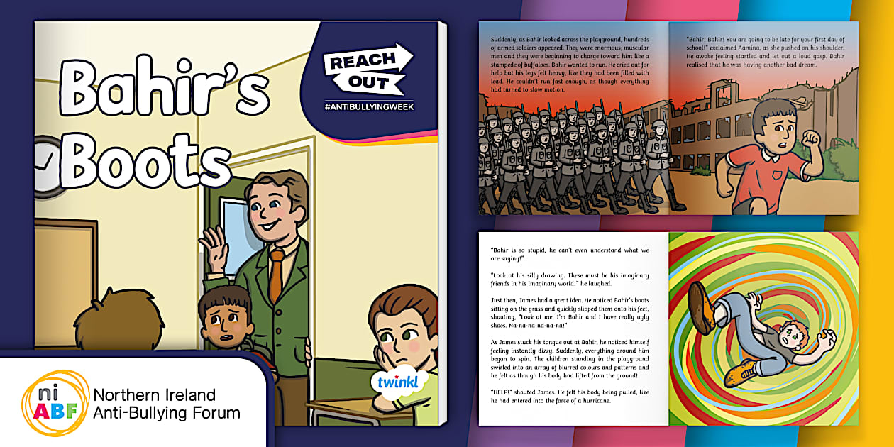 FREE! - Bahir's Boots Anti-Bullying Week KS1 Story