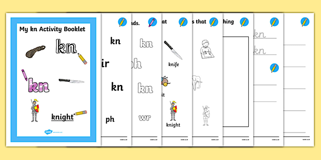 kn Words Phonics - Primary Resources (teacher made) - Twinkl