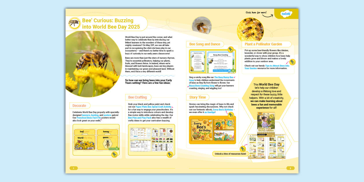 'Bee' Curious: Buzzing About Bees (Lehrer gemacht) - Twinkl