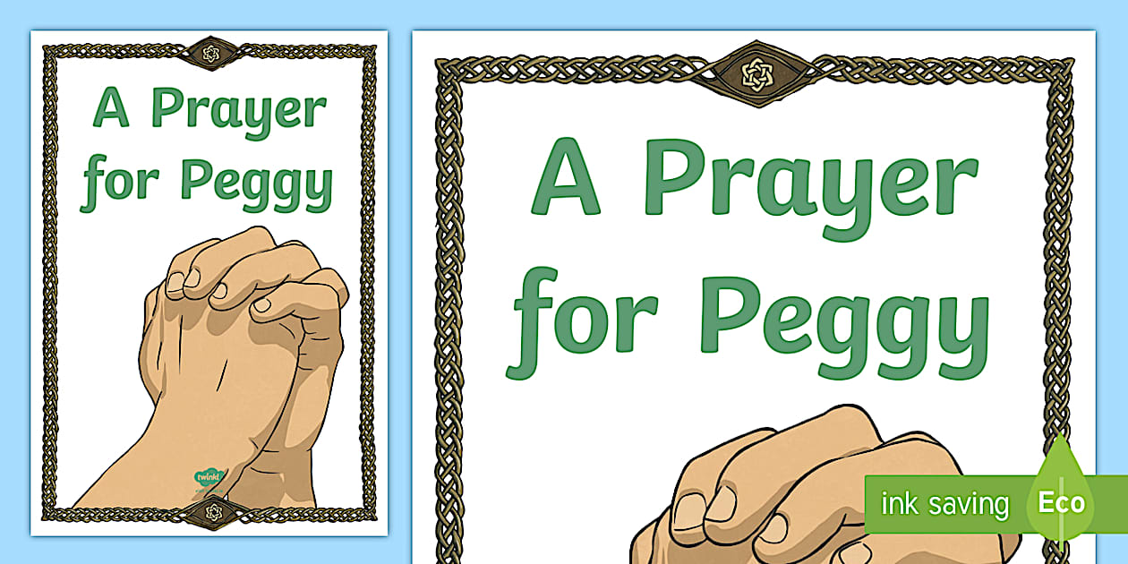 A Prayer for Peggy Worksheet / Worksheet to Support Teaching on Under the
