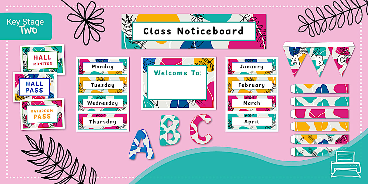 KS2 | Matching Planner | Classroom Organisation Display