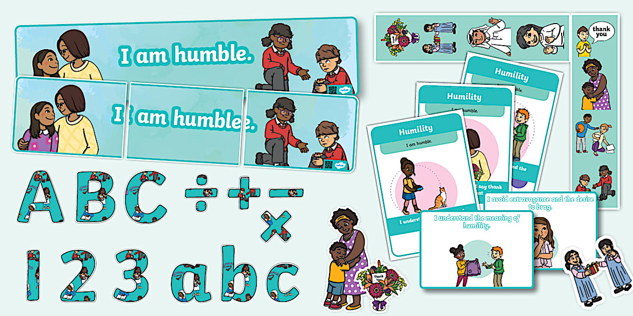Humility Bulletin Board (Teacher-Made) - Twinkl