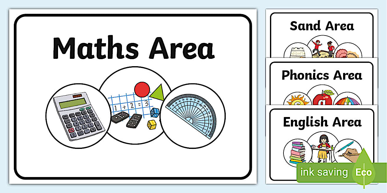 KS1 Continuous Provision Plain Signs (teacher made) - Twinkl