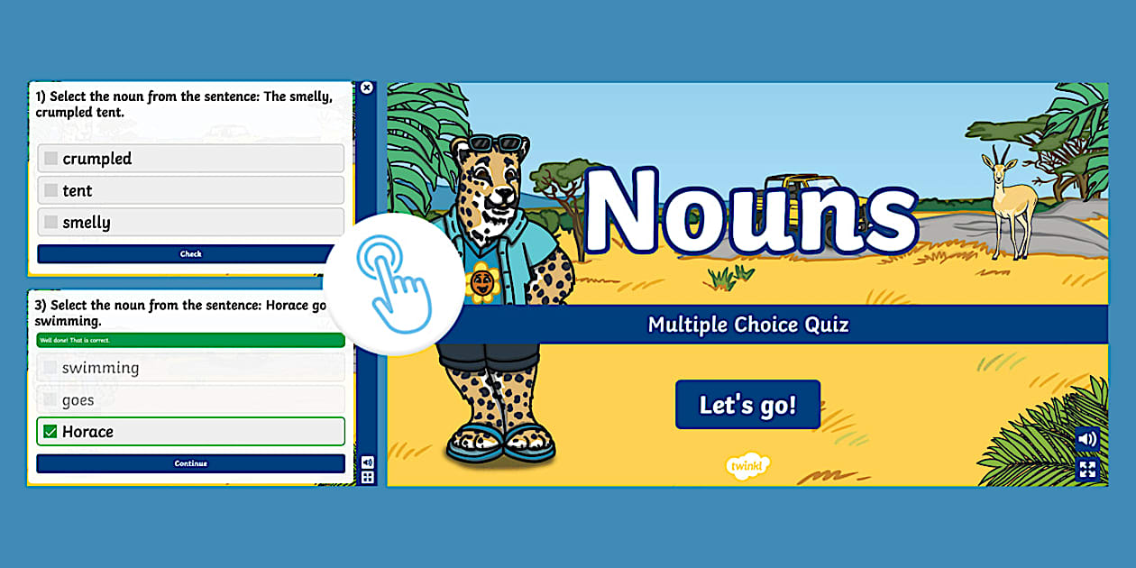 KS1 English Multiple Choice Quiz | English Games - Twinkl