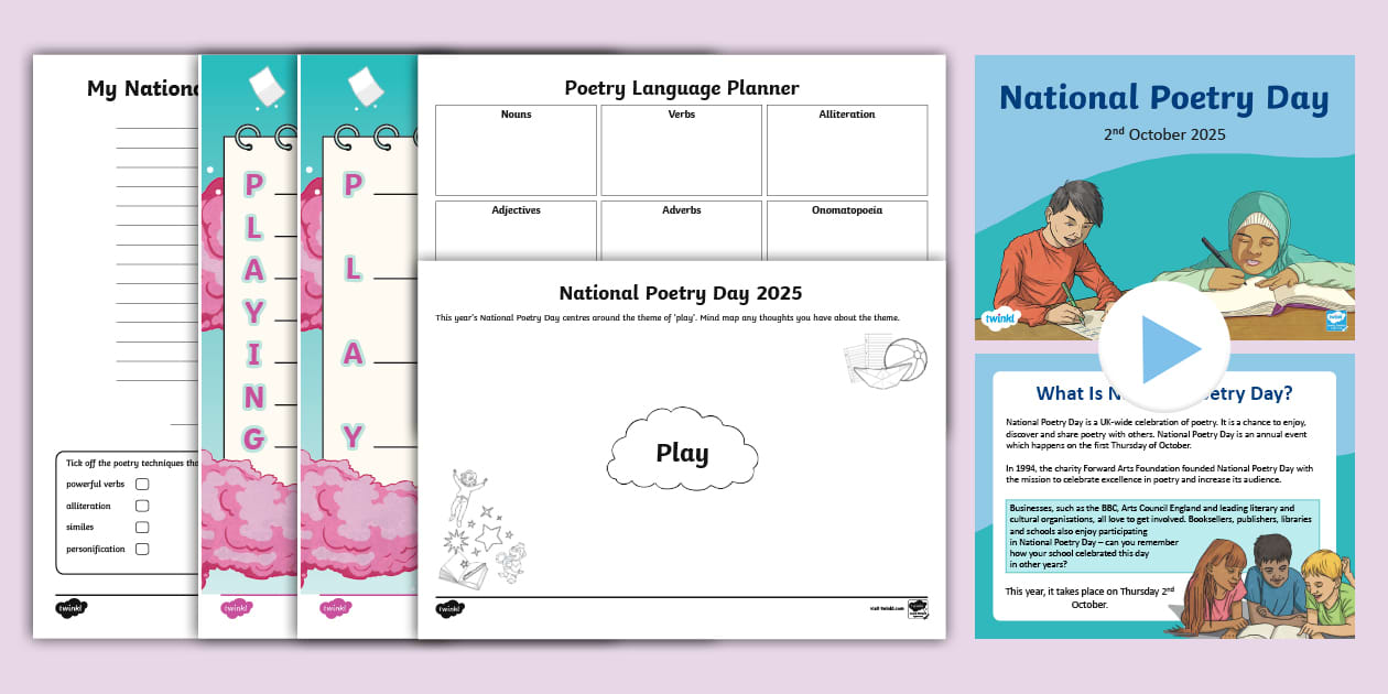 LKS2 National Poetry Day Resource Pack