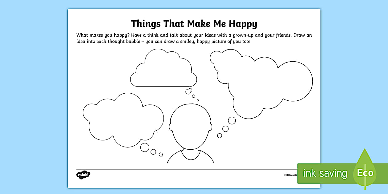 Happiness Activity for Children - Teaching Resources