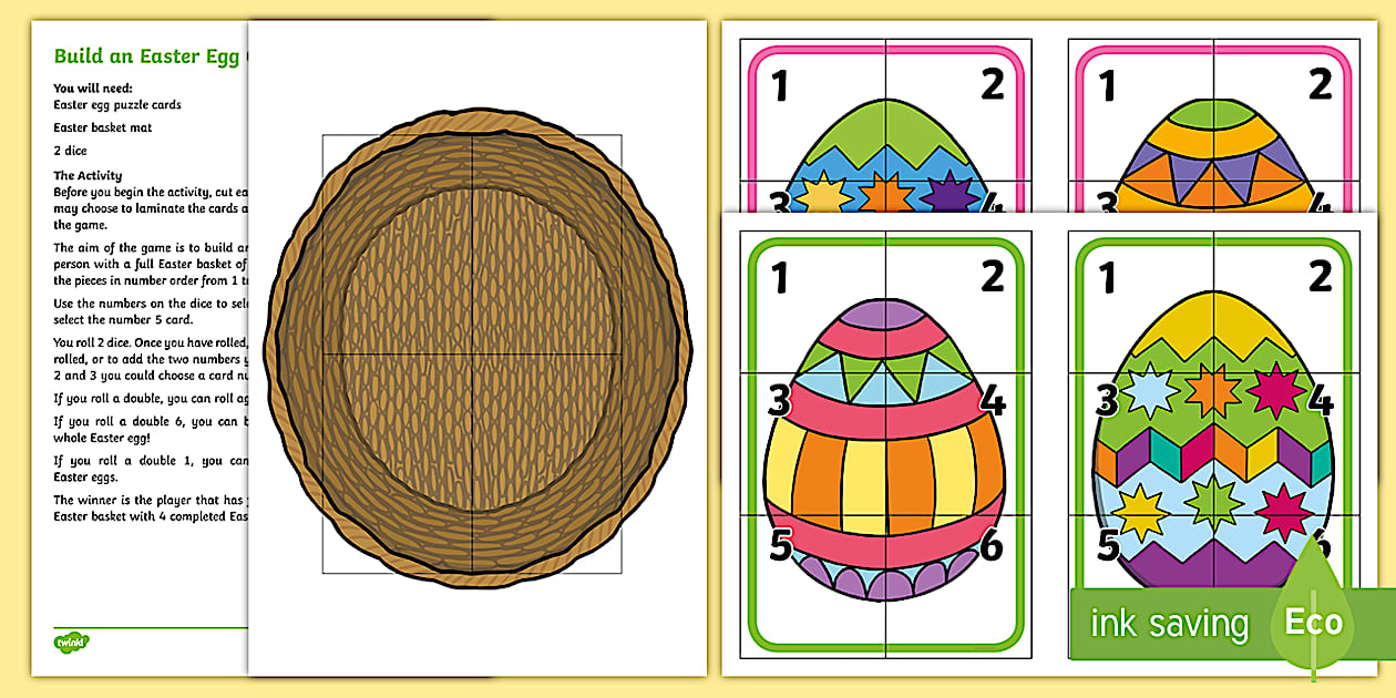 Editable Build an Easter Egg Game (Addition Version) Resource Pack